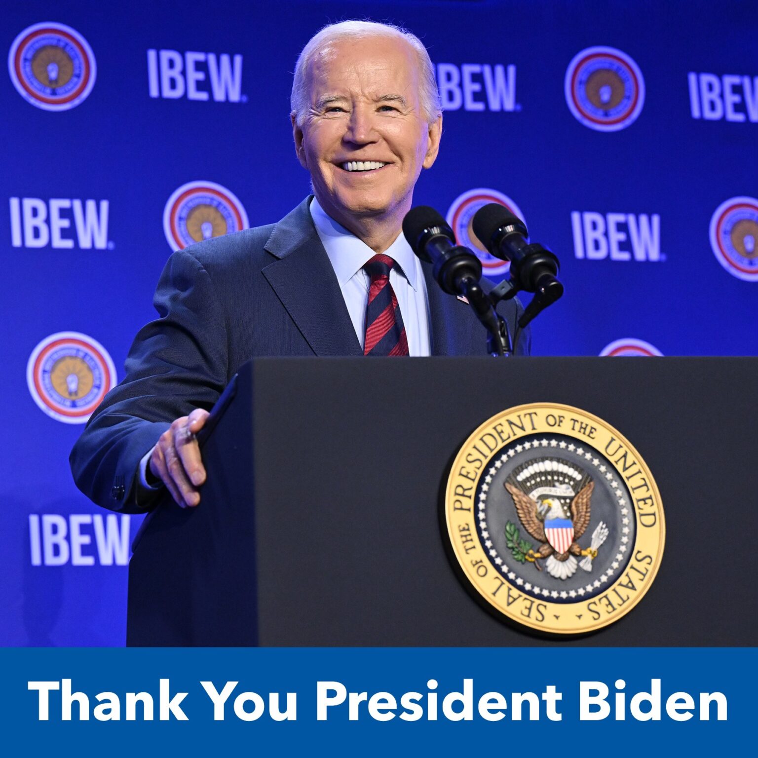 IBEW Thanks President Biden for Being the Most Pro-Union President in ...